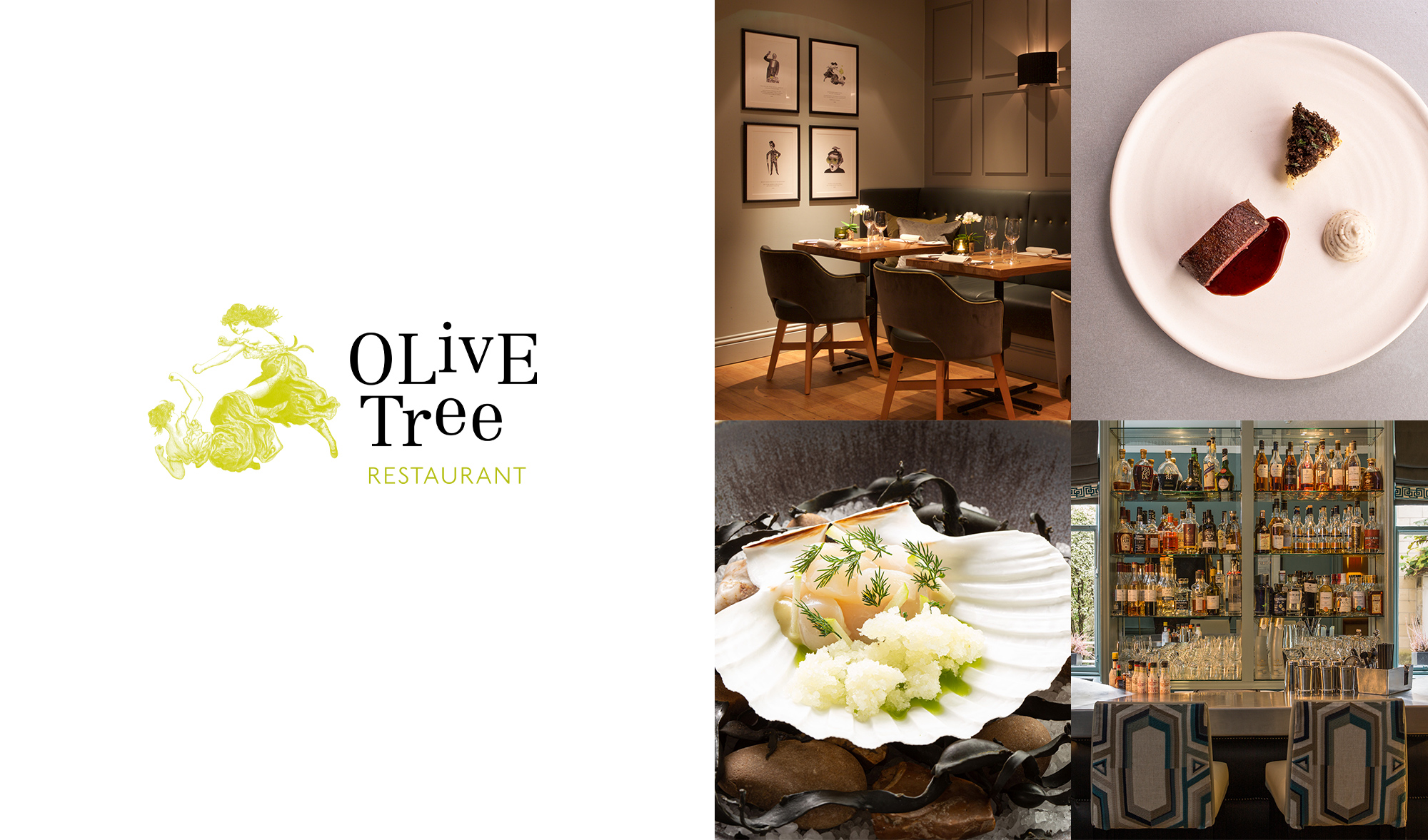 The only Michelin Star Restaurant in Bath - The Olive Tree Restaurant